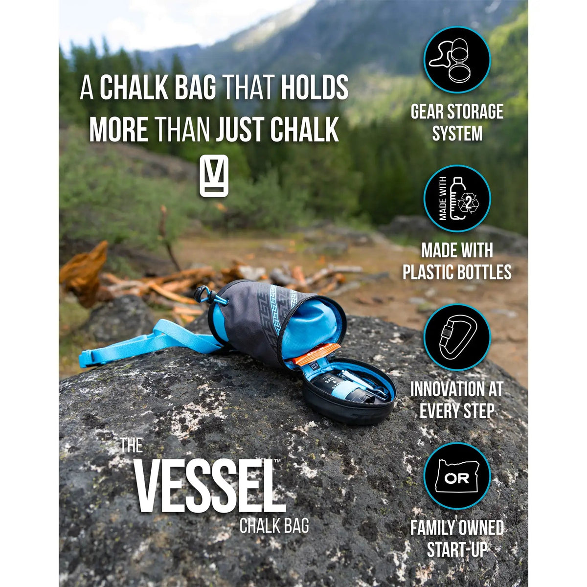 Sac à magnésie Vessel - Rhino Skins – DELIRE.boutique